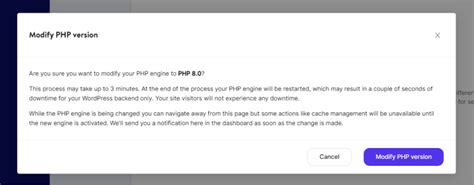 How To Update The Php Version Of The Wordpress Website Kb