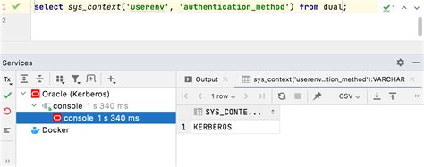 Connect To Oracle By Using Kerberos Jdbc Thin Driver Datagrip