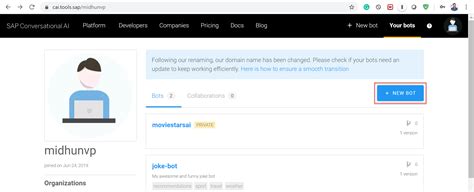 build your first chatbot using sap conversational sap community
