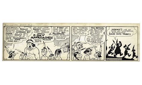 Lil Abner Comic Strip From 25 September 1945 Featuring The Polecat