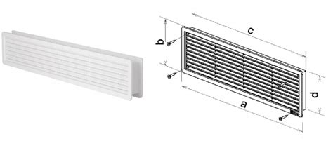 Вентилационна решетка за врати