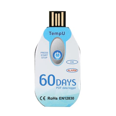 Temperature Data Logger Single Use Pdf Report Usb Port Up To Point Temperature Data