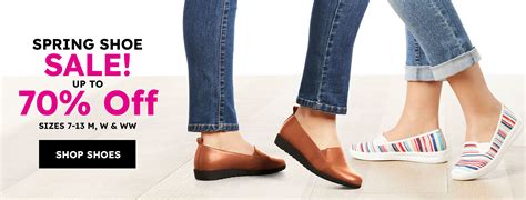 Spring Shoe Sale Up To 70 Off Sizes 7 13 M W And Ww Shop Shoes