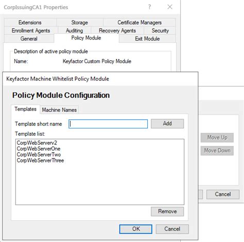 install the keyfactor whitelist policy handler