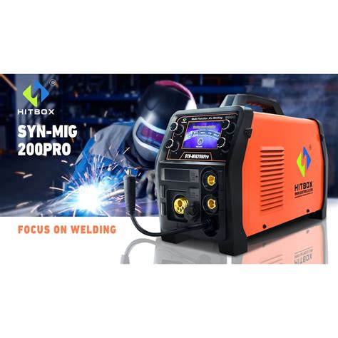 Hegesztőgép Hitbox Syn Mig 200 Pro 3 Az 1 Ben Mig Tig Mma Emaghu