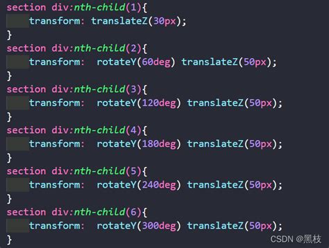 Css3实现旋转木马效果 Csdn博客