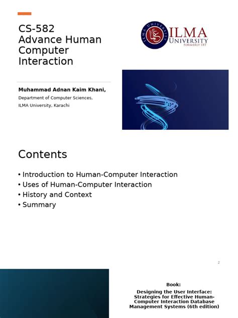 Lecture 1 Pdf Graphical User Interfaces Humancomputer Interaction