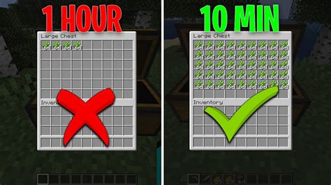 10x Faster Automatic Sugarcane Farms For Minecraft 120 Youtube