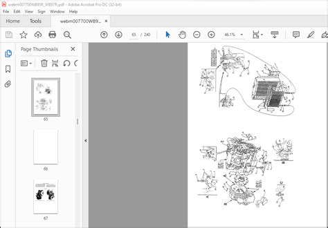 Komatsu Backhoe Loader Wb R Wb R Repair Maintenance Manual