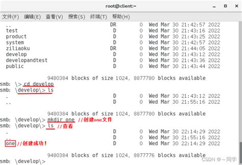 配置与管理samba服务器（详细教程） Csdn博客