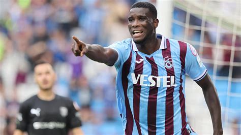 Trabzonspor da Onuachu tarihe geçti Son Dakika Haberleri