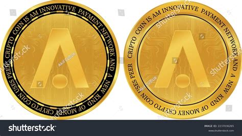 Aion Coin Vector Illustrations 3d Illustration Stock Vector Royalty