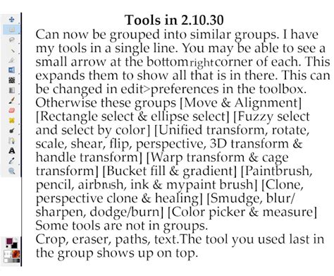 Gimp Newby Toolbox And Select Tools