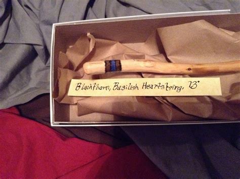 Blackthorn Basilisk Heartstring Magic Wand 333