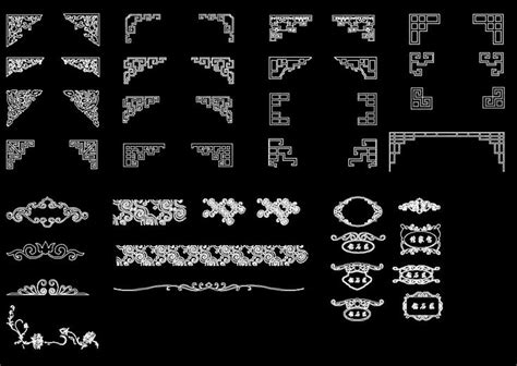 Beautiful Chinese Carvings Download Cad Drawings And Architecture Details