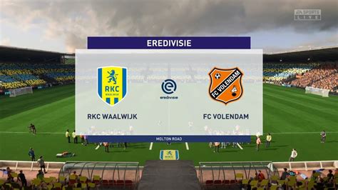 Rkc Waalwijk Vs Fc Volendam Eredivisie Showdown Fifa Gameplay
