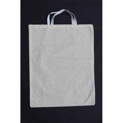 Cream Plain Cotton Bag At Rs 6piece In Mumbai Id 19982911312