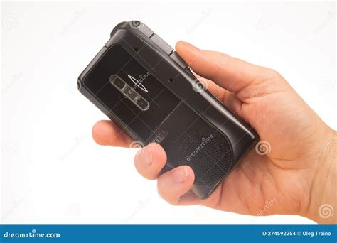 Audio Recorder With Microcassette Device For Working With Voice And
