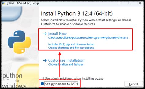 파이썬 설치 윈도우 Python Installation Window