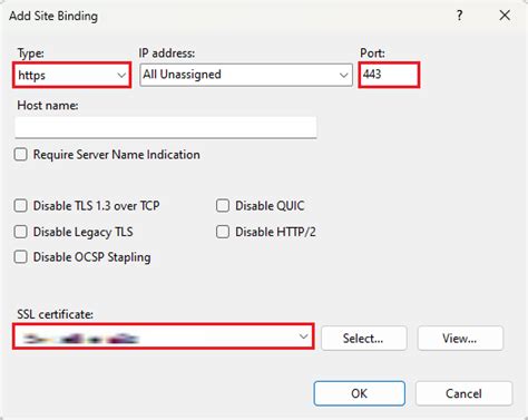 Configure Binding Kepion Support Center