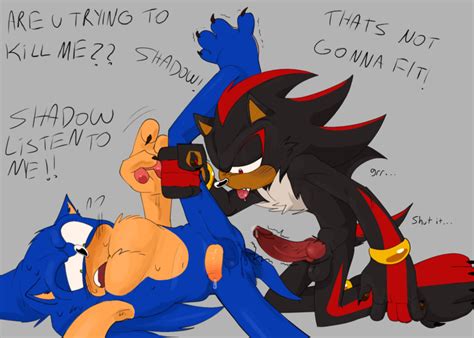 Rule 34 Artist Request Big Penis Black Fur Blue Fur Furry Gay Knot Shadow The Hedgehog Sonadow