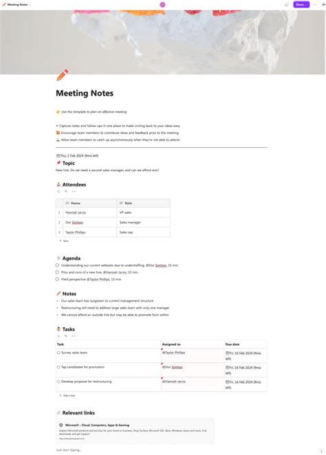 Microsoft Loop Templates Template Road