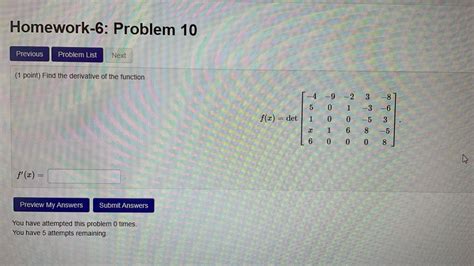 Solved Homework 6 Problem 10 Previous Problem List Next 1 Chegg Com