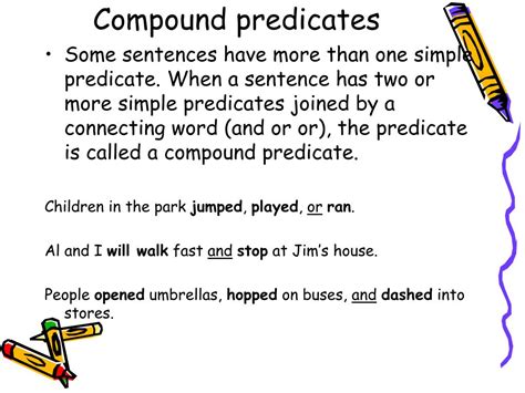 Simple Sentence Compound Predicate