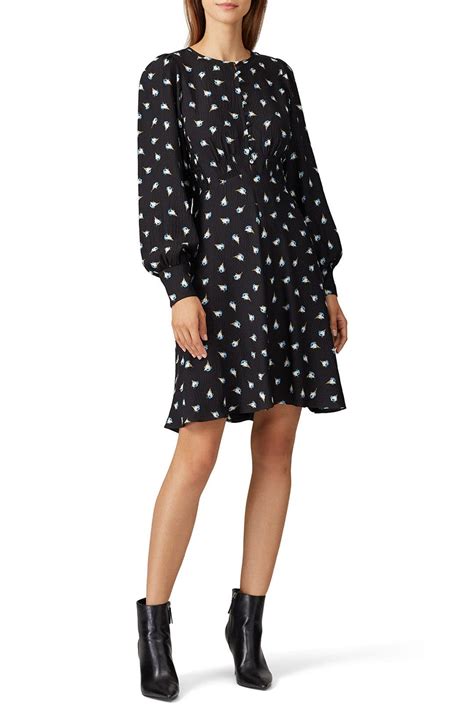 Long Sleeve Brigette Dress By Rebecca Taylor Nyc Rent The Runway