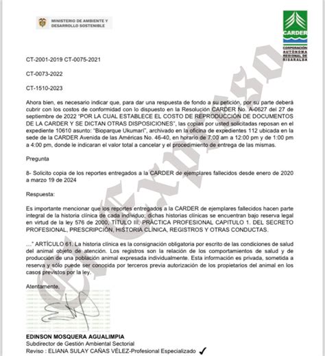 Qué oculta en la CARDER el exprocurador Edison Mosquera Agualimpia