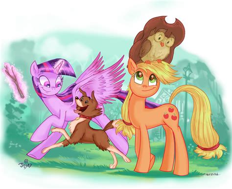 1102029 Safe Artist Jowybean Character Applejack Character