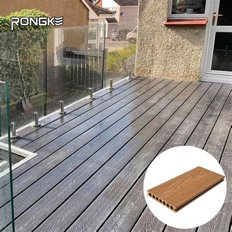 Plastic Waterproof Wood 3d Wood Texture Outdoor Wpc Decking 3d