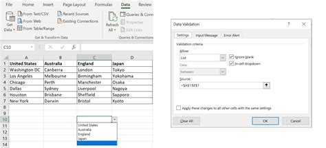 Dynamic Dropdown List In Excel › Fix All Excel Errors