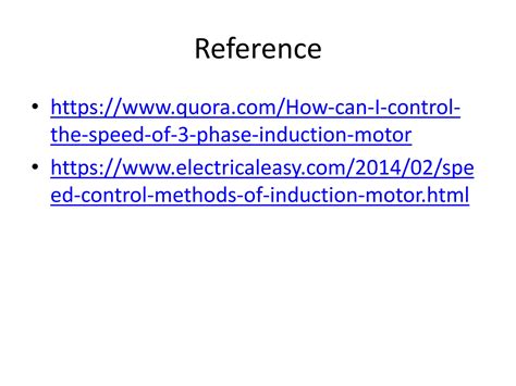 Speed Control Of 3 Phase Induction Motor Pptx