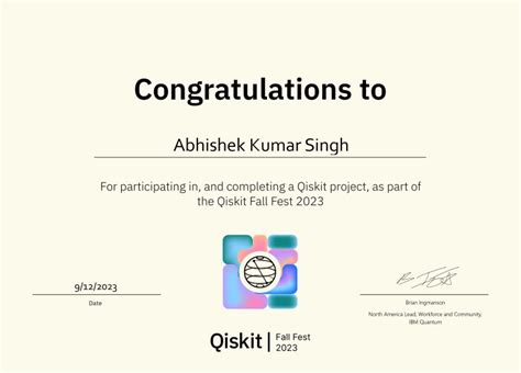 Abhishek Kumar S On Linkedin Ibm Qiskit Quantumcomputing