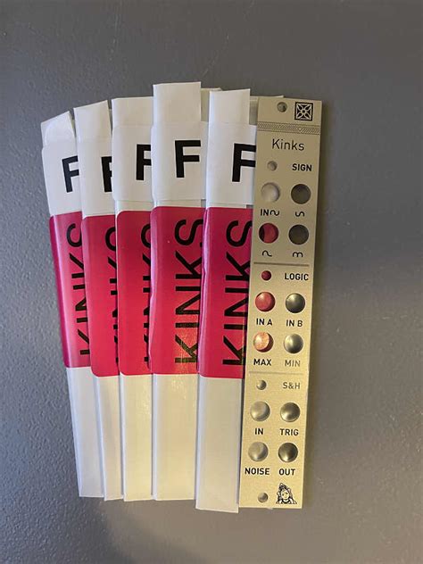 Mutable Instruments Kinks Panel Reverb