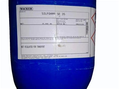 Silicone Defoamer Wacker Silfoam Se Defoamer Wholesale Trader From Gandhinagar