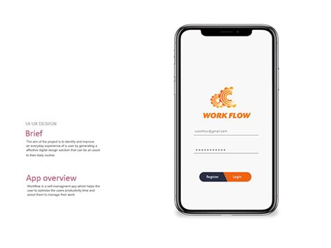 Worflow App Ux Ui Design On Behance
