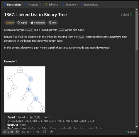 ⭐ Day 20 Of 50 Linked List In Binary Tree Sangam Srivastav