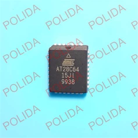 1pcs Eeprom Ic Atmel Plcc 32 At28c64 15ji Ebay