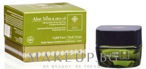 Крем за лице и шия с алое Olive Spa Aloe Vera Uplift Face Makeup Bg