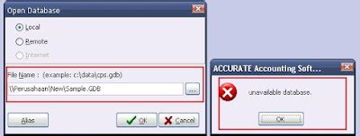 Cara Memulihkan Database Error Pada Aplikasi Accurate Bintang Inspirasi