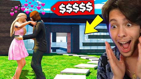 COMPREI UMA NOVA CASA PARA MORAR MINHA NAMORADA Gta 5 Rp YouTube