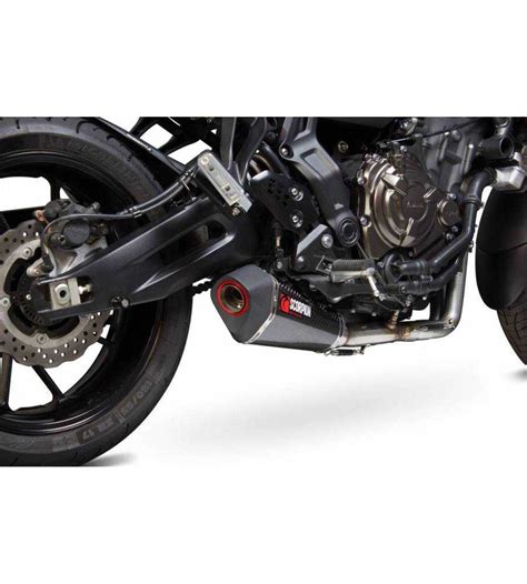 Ligne complète SCORPION Serket Taper inox silencieux carbone casquette
