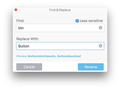 Rename It Sketch Plugin That Batch Renames Layers And A Lot More