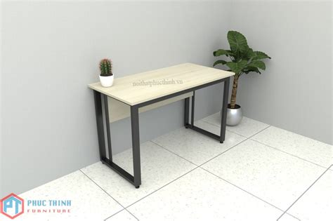 Bàn Làm Việc Chân Sắt Yếm B121y