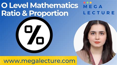 O Level Mathematics Ratio And Proportion Igcse Youtube