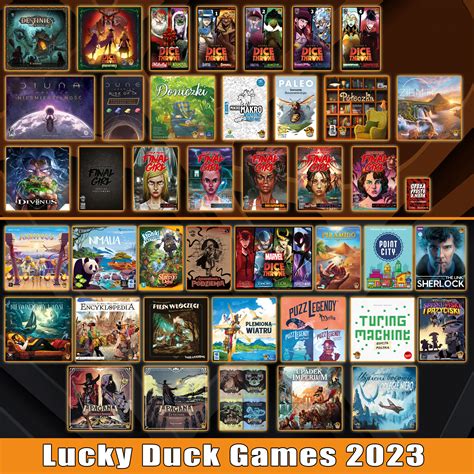 Zapowiedzi Wydawnicze 2023 Lucky Duck Games NEWS