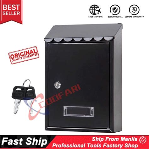 Mailbox Letterbox Secure Locking Mail Box Secure Large Storage Shopee Philippines