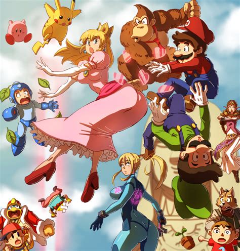Pikachu Princess Zelda Kirby Princess Peach Samus Aran And 9 More